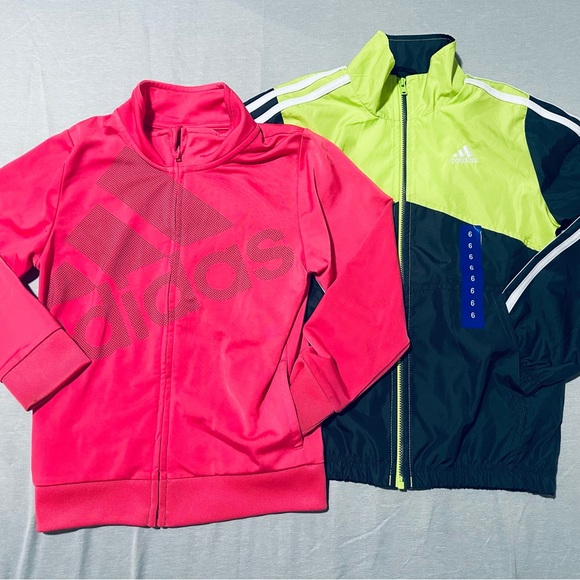 adidas | Jackets & Coats | Girls Adidas Track Jacket Set Size 67 | Poshmark